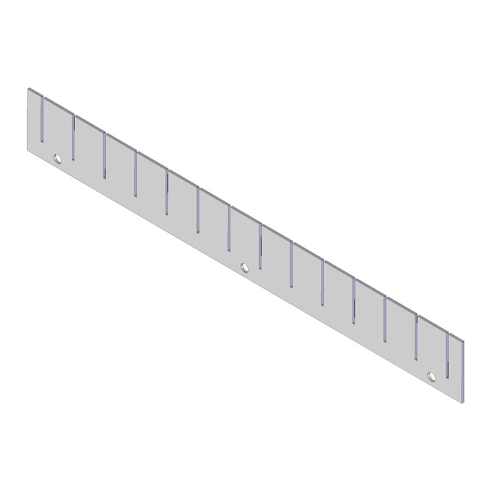 Slats, Holder, OMAX 5555, 2" separation – G & W Machinery Sales